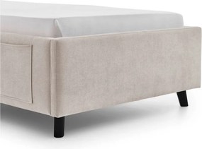 Béžová dětská postel s úložným prostorem s roštem 90x200 cm Cosy – Meise Möbel