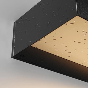 M O428WL-L10GF3K Nástěnné svítidlo Lot 3000K 10W teplá bílá 350lm černý hliník IP65 - MAYTONI