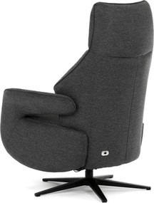 Polohovací křeslo šedé, elektrické TV-B3973 GREY2