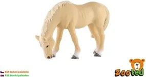 ZOOTED Figurka kůň palomino klisna / 13 cm / Plast / od 3 let
