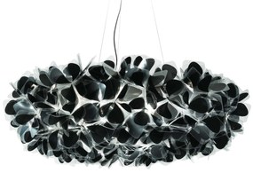 Slamp Clizia Mama Non Mama large black, designové svítidlo s černým kabelem, 4x12W E27, prům. 78cm