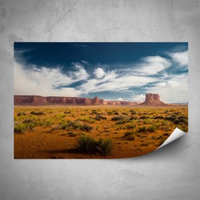 Plakát - Pohled na poušť (60x40 cm) - PopyDesign