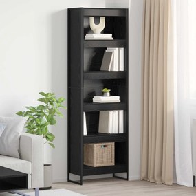 Knihovna 60 x 30 x 189,5 cm Kompozitní dřevo Černý dub 3402998