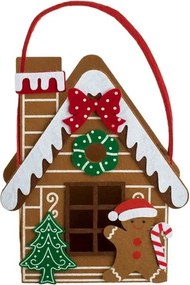 Vánoční dárková taška GINGERHOUSE 17x21 cm, sada 2 ks