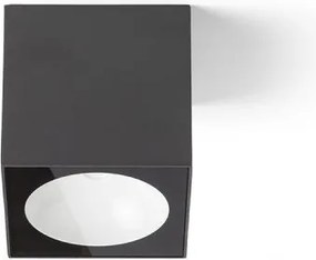 RED R13625 SENZA SQ stropní antracitová čiré sklo 230V LED 6W IP65 3000K - RED - DESIGN RENDL