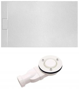 BPS-koupelny Obdélníková akrylátová sprchová vanička HYD-OSV-MIKO 120x80 bílá