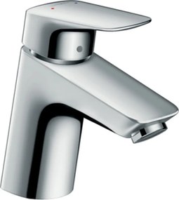 Hansgrohe Logis, páková umyvadlová baterie 70 s kovovou odtokovou soupravou s táhlem, chromová, HAN-71170000