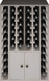 Expovinalia Regál na víno CACABELOS II Materiál a odstín: Borovice s bílým nátěrem