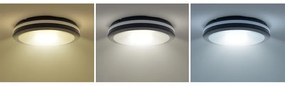 Solight LED osvětlení s nastavitelným výkonem a teplotou světla, 18/22/26W, max. 2210lm, 3CCT, IP65, 30cm