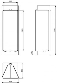 Stojan na dřevo FLAMINGO DELUXE ® 4, olivová (Pulau)