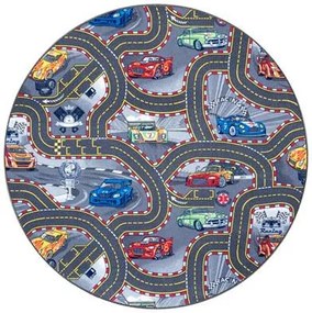 Hanse Home Collection koberce Dětský kusový koberec Play 105204 kruh ROZMĚR: 133x133 (průměr) kruh