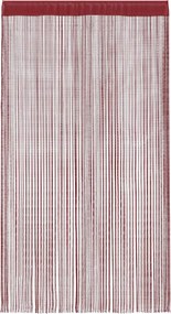 Provázkové záclony, 2 ks, 100x250 cm, vínová 132408