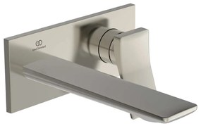 Ideal Standard Conca Tap - Umyvadlová baterie pod omítku, výtok 18 cm, Silver Storm A7371GN