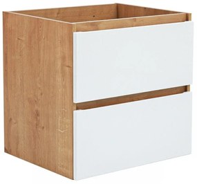 Comad COMAD MONAKO OAK WHITE 820 Skříňka pod umyvadlo 60cm - Comad