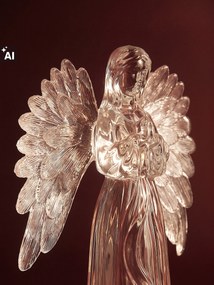 Sinsay - Vánoční LED dekorace ve tvaru andílka - clear