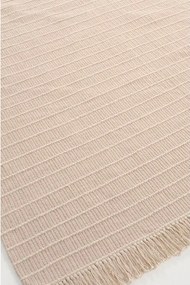 Béžový ručně tkaný bavlněný běhoun 80x150 cm Irma – Jotex