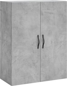 Skříň highboard betonově šedá 69,5x34x180 cm kompozitní dřevo 3198109