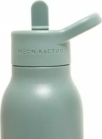 Neon Kactus Dětská nerezová láhev zelená 340 ml