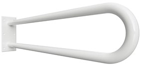 Bemeta HELP: Podpěrné madlo ve tvaru U bez krytky, 850 mm, bílé - 301102044