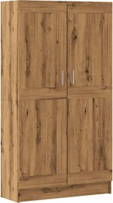 Knihovna dub artisan 82,5 x 30,5 x 150 cm kompozitní dřevo 3345216