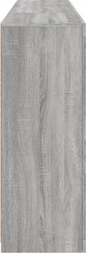 Příborník s LED osvětlením šedý sonoma 181,5 x 37 x 100 cm 3209182