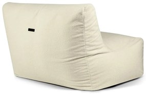 Krémový sedací vak z textilie bouclé Sofa Seat Lounge – SLOWDOWN