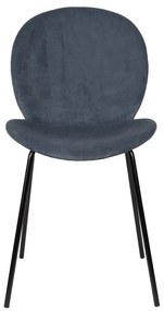Tmavě modré jídelní židle v sadě 2 ks Bonnet – Zuiver