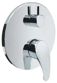 Mereo Mereo, Sprchová podomítková baterie s přepínačem, Sonáta, Mbox, kulatý kryt, CB60106A
