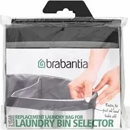 Brabantia Pytel do koše na prádlo Selectot 55L šedá / tkanina