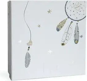 Doudou Dárková sada - Plyšový muchláček panda 20 cm / od 0 let