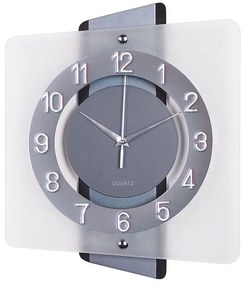 Luxusní skleněné moderní hodiny JVD quartz N20133.1