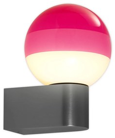 Nástěnné svítidlo LED MARSET Dipping Light A1, růžová/šedá