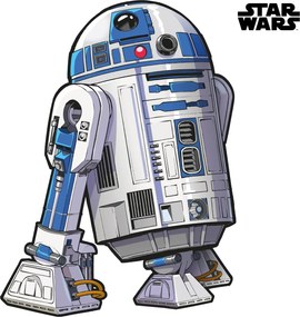 Komar Samolepicí vliesová fototapeta Star Wars XXL R2D2 127 x 120 cm