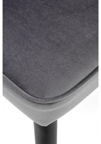 Jídelní židle Dio, šedá / černá