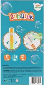 TEDDIES Bublifuk 120 ml / Bublifuk / 37 cm / 2 barvy / 24 ks