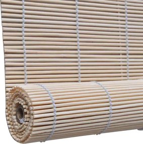 Zatemňovací rolety z přírodního bambusu 4 ks 120 x 160 cm 278743