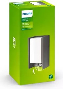 Philips Bridge IR 42W antracit / Venkovní nástěnné svítidlo / E27 / IP