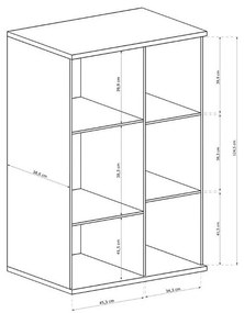 CALI | vitrína C-3 + NOHY | artisan