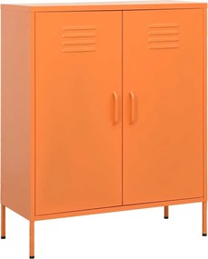 vidaXL Úložná skříň 80 x 35 x 101,5 cm ocel [336163] Barva: orange