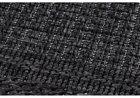 Kusový koberec Dimara černý atyp 60x300cm
