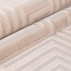 Ayyildiz, Kusový koberec Sahara 1114 Beige, 140x200, béžová, obývací pokoj