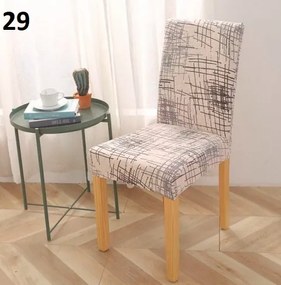 Elastické moderní potahy na židle Motiv: 29