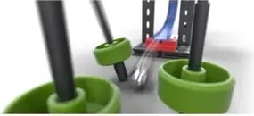 Fischertechnik Advanced Stolní hra: Ping pong Bowling / 114 dílků / od