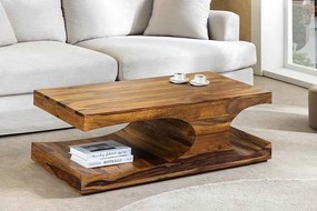 Designový konferenční stolek Island 105 cm Sheesham