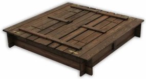 Pískoviště s lavičkami