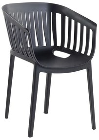 Černá jídelní židle DALLAS Beliani