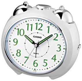Casio - Budík 1xLR14 bílá/chrom 15020969