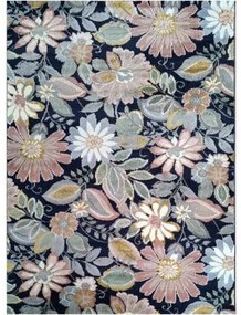 Odolný koberec VALENCIA KVĚTINY 120x160 cm