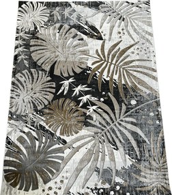 BE Koberec Pera 3302 BEIGE - béžový šedý obdélníkový Rozměr: 60x100 cm