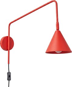 Sollux Lighting Nástěnné svítidlo NOX červené